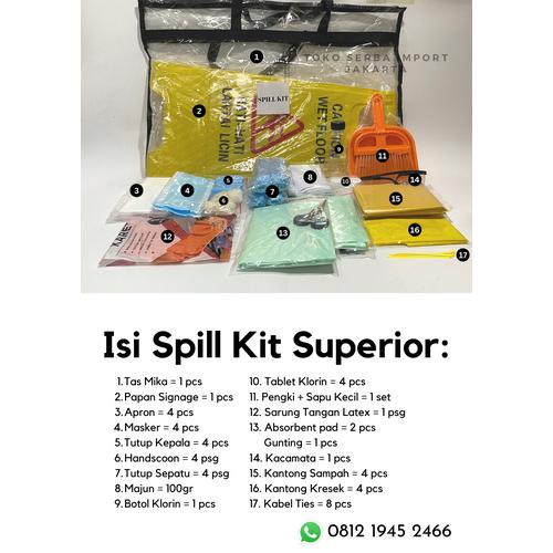 Promo SPILL KIT / APD RUMAH SAKIT - SET SUPERIOR - Container Box - Kab ...