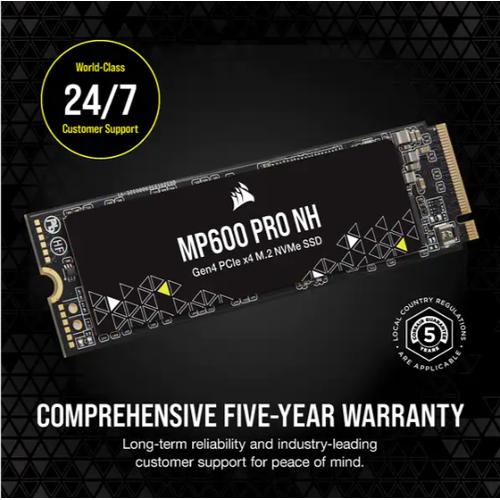 Promo Corsair MP600 PRO NH 2TB PCIe 4.0 (Gen 4) x4 NVMe M.2 SSD Cicil 0% 3x - Jakarta Selatan ...