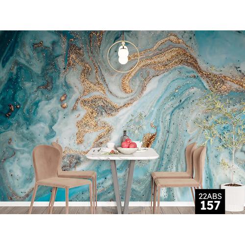 Jual Wallpaper Dinding Custom Mural Marmer Granit Abstrak Natural ...