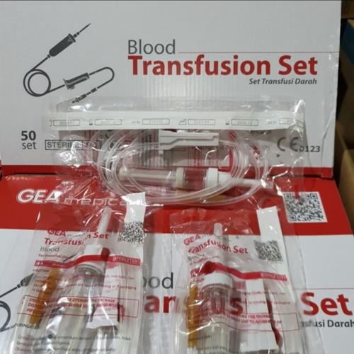 Jual Bloodset GEA...Blood Transfusi Set...BloodSet...Selang Transfusi ...
