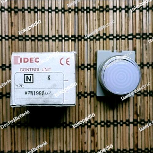 Jual Pilot Lamp IDEC APW199W Putih 220VAC Original Japan - Jakarta ...
