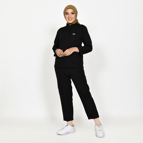 Jual VERONA (Hijab) in Midnight Black - Baju Jaga / Essential Medical ...