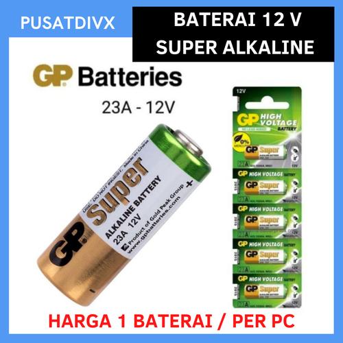 Jual BATTERY 12V SUPER ALKALINE GP23 GP23A ORIGINAL BATERAI HIGH ...