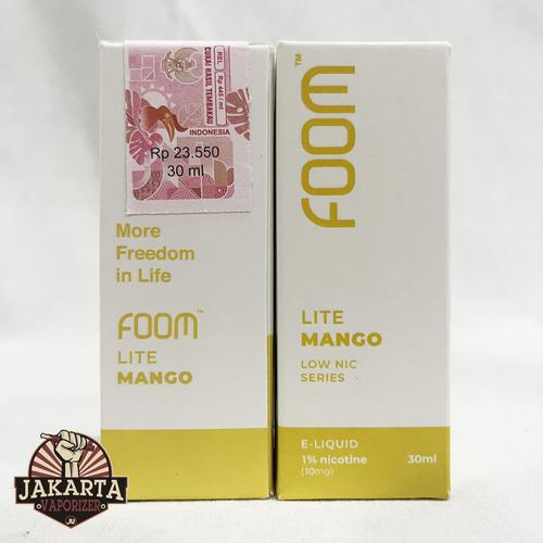 Jual [SALT] FOOM LITE MANGO SALTNIC 30ML BY FOOM LAB - Jakarta Utara ...