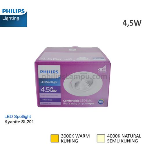 Jual Downlight LED Philips Recessed Spot Light SL201 Kyanite 4,5W ...