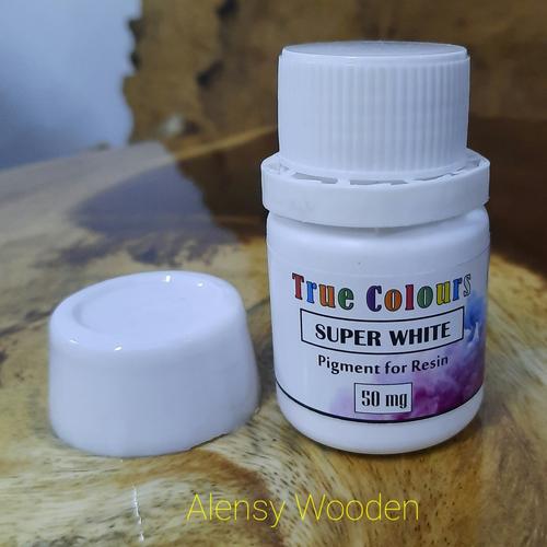 Jual Pigment pewarna resin 50 gr Super White - Putih bersih - Kota ...