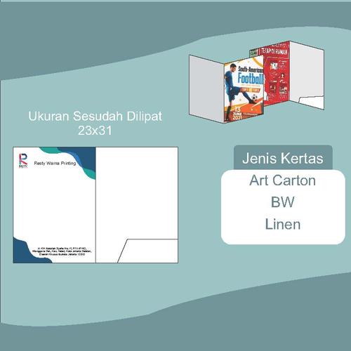 Jual Cetak Map Folder Perusahaan/Lembaga/Rekam Medis/sekolah Custom ...