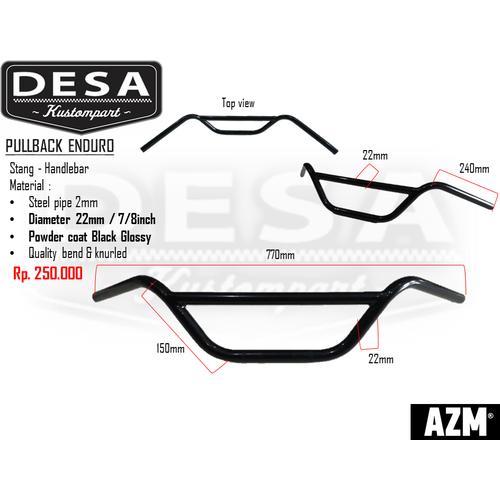 Jual Stang Custom Stang Royal Enfield Stang Benelli PEStang Pullback ...