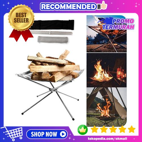 Jual Stand Alas Tempat Api Unggun Camping Outdoor Tungku Kompor ...