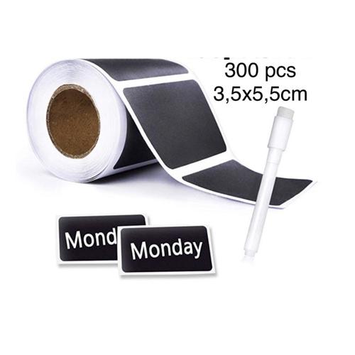 Jual stiker label kosong persegi panjang utk label nama atau label ...