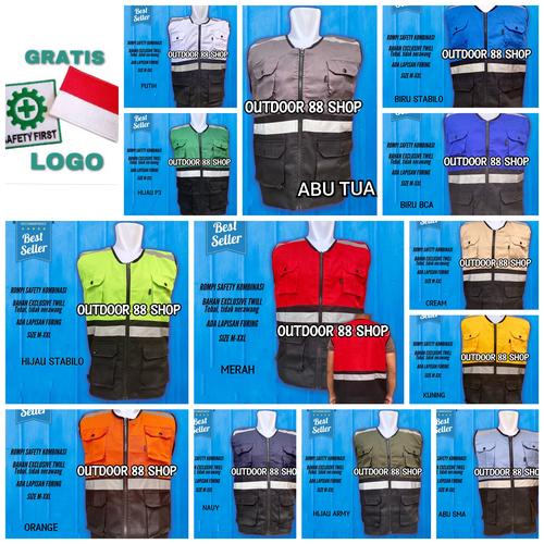 Jual Rompi Safety Proyek - Rompi Wearpack - Rompi Proyek - Rompi Parkir ...
