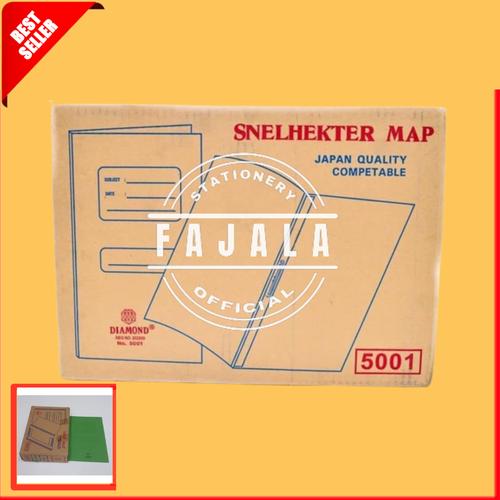 Jual map kertas diamond 5001 acco / Map dokumen Berkualitas Harga 1 Pak ...