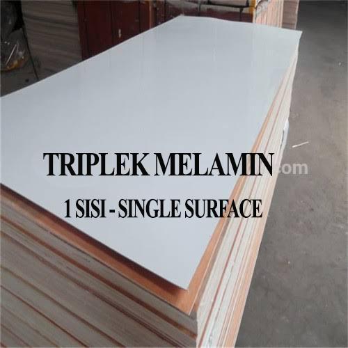 Jual TRIPLEK MELAMIN 15 MM DOFF MULTIPLEK PLYWOOD MELAMIN SINGLE ...
