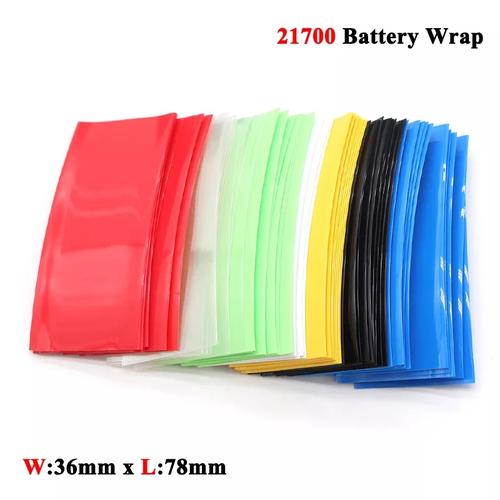 Jual 21700 Battery PVC Sleeve Wrap Cover Plastik Baterai Batere - Acak ...