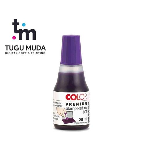 Jual Tinta Stempel Otomatis Premium Stamp Pad Ink COLOP 801 25ml ...