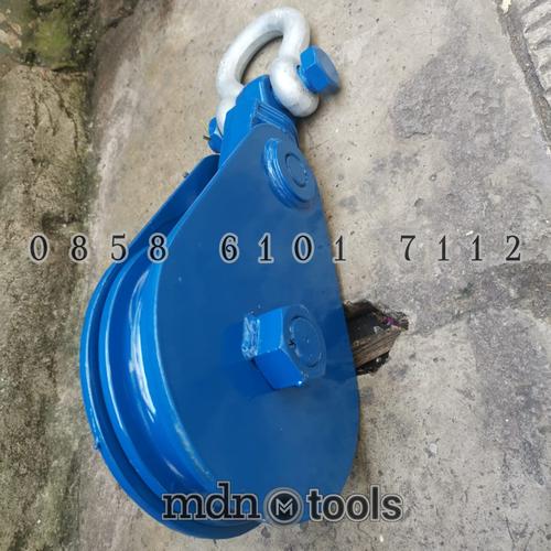 Jual Katrol Snatch Block 8 Ton Wire Rope Pulley Block Nagasaki Type 8 ...