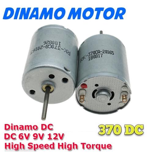 Jual Motor DC RS 370 19000-40000rpm untuk Dinamo RC Hair Dryer Smal Toy ...