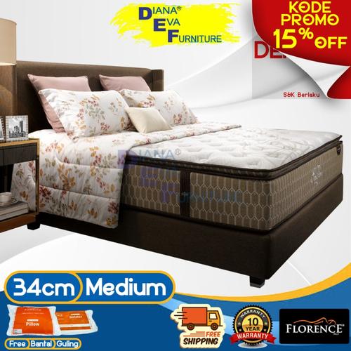 Jual Kasur Florence San Pietro Full Set ( Kasur + Divan + Sandaran ...