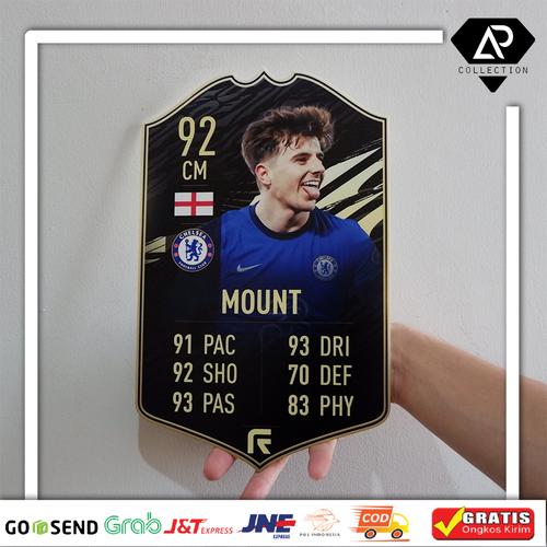 Jual FIFA CARD / FUT CARD - Hiasan Dinding Custom Kartu Fisik FIFA Mini ...