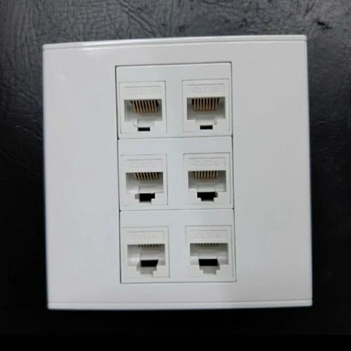 Jual STOP KONTAK LAN cat6 RJ45 6 PORT - Jakarta Pusat - PISON SHOP.ID ...