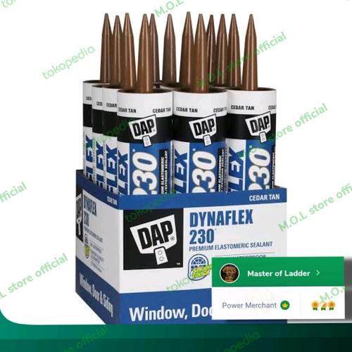 Jual Sealant tanpa bau asam - Dap Latex alex plus Dark Brown - Dark ...