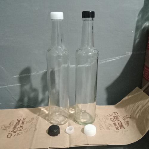 Jual Botol Marjan Botol Kaca 460 mL lengkap dengan tutup luar dan dalam ...