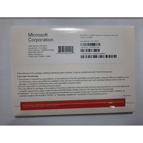 Jual WIN 11 PRO OEM FULLPACK ORIGINAL - Jakarta Pusat - WLCOM | Tokopedia