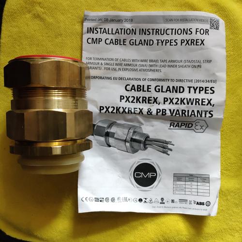 Jual CMP Cable Gland type PX2KX M50 50PX2KXREX1RA Material Brass - Kab ...
