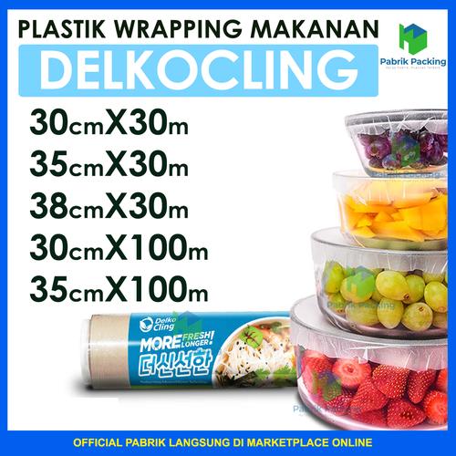 Jual Plastik Food Wrapping Delko Cling Wrap Pembungkus Makanan Food ...