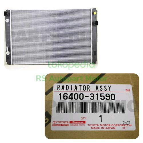 Jual Radiator Alphard Vellfire 2010 GGH20 V6 Original Toyota - Kota ...