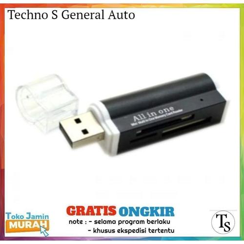 Jual Card Reader USB Flashdisk Memory Multi fungsi / All in One Card ...