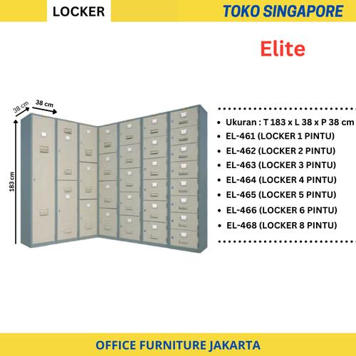 Jual LOCKER 2 PINTU ELITE TYPE EL-462 - Jakarta Barat - Toko Singapore ...