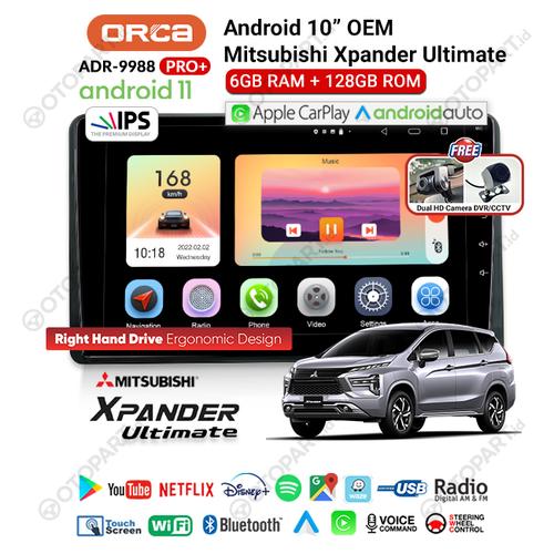 Jual Headunit Android CarPlay 10 inch ORCA PRO PLUS G2 NEW XPANDER 2022 ...
