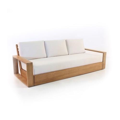 Jual Bangku sofa 3 seater minimalis panjang 180cm kayu jati - Kab ...