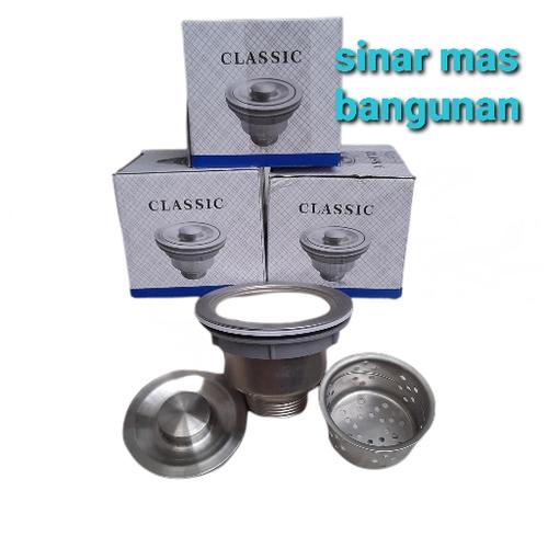 Jual Afur bak cuci piring stainless lengkap,afur zinc stainless - Kota ...