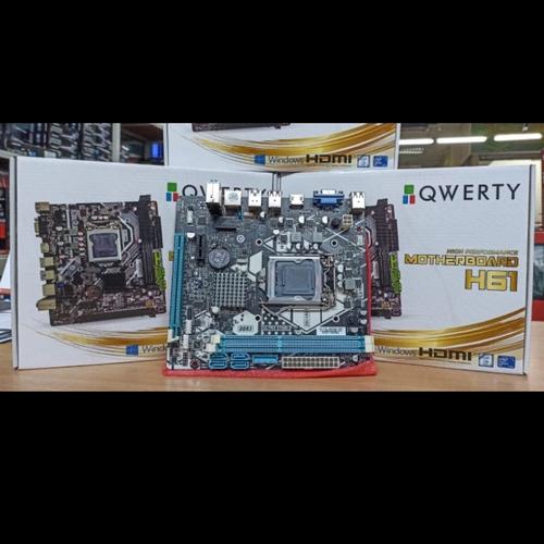 Jual Motherboard Qwerty H61- M2 NVME Socket LGA 1155 - Kota Cirebon ...