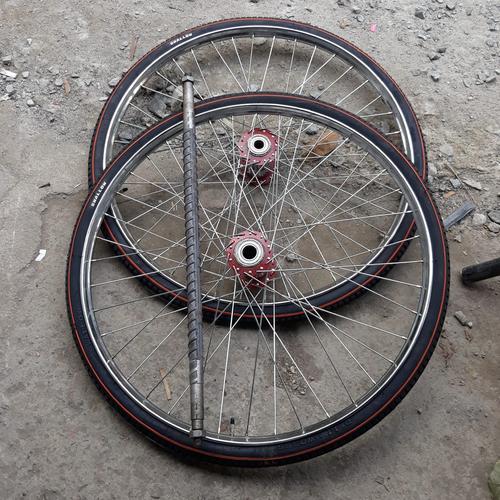 Jual Roda Becak Barang Roda Gerobak Becak Set - Jakarta Timur - Bens ...
