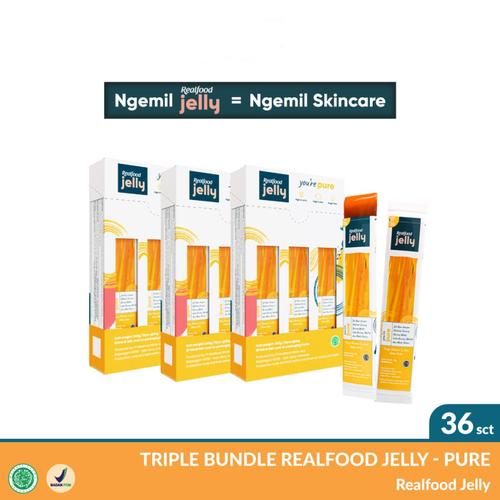 Jual Realfood Jelly Pure Formulasi Sarang Burung Walet, Zinc, 36 pcs ...