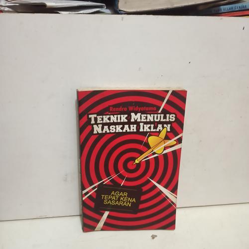 Jual original teknik menulis naskah iklan Rendra Widyatama - Jakarta ...