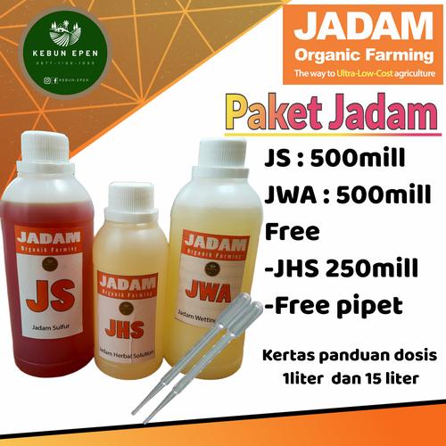 Jual Paket Jadam JS 500ml+ JWA 500ml FREE JHS 250ml - Kota Bogor - Kebun Epen | Tokopedia