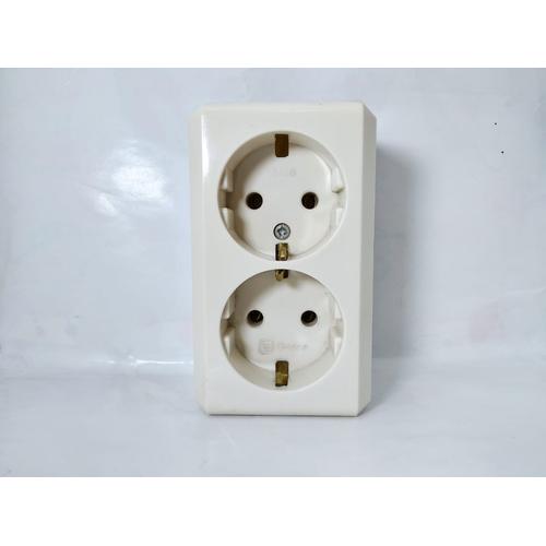 Jual Stop Kontak Dobel Socket 15420 BROCO Outbow - Kota Bandung - vip ...