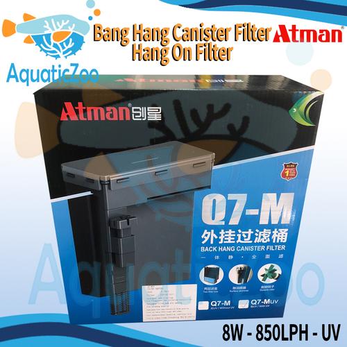 Jual Atman Q7 M UV Filter Hang On Aquarium Akuarium Canister Aquascape ...