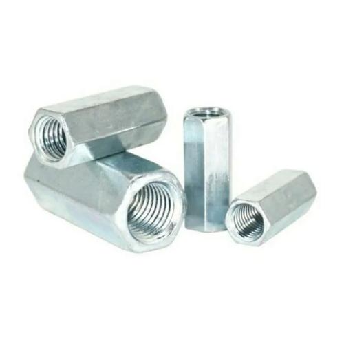 Jual M6X19 LONG NUT PANJANG 19MM KUNCI 10 /COUPLING NUT, BESI PLATING ...