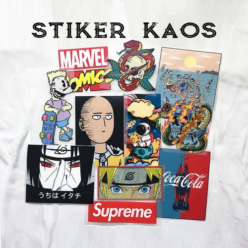Jual 017 Sticker Sablon Setrika Kain Kaos Gambar Distro Keren - 2 Plus ...
