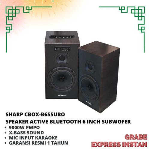 Jual speaker aktif sharp cbox b655ubo bluetooth - Kota Tangerang ...