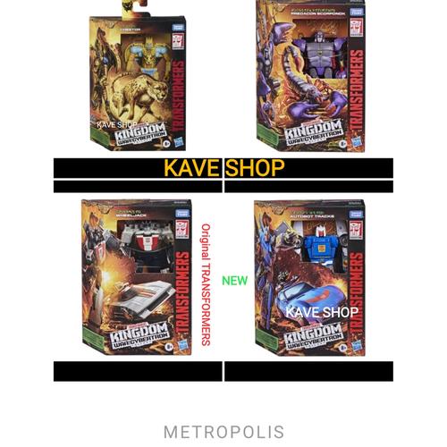 Jual TRANSFORMERS KINGDOM : Cheetor-Autobot-Wheeljack-Predacon - HASBRO ...