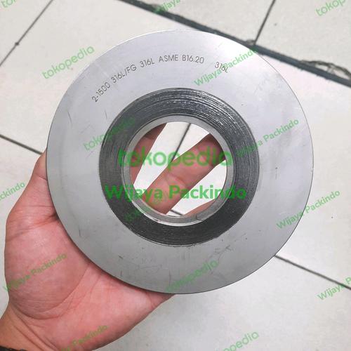 Jual Spiral Wound Gasket Class 1500 SS316 2" inch - SWG SS 316 #1500 ...