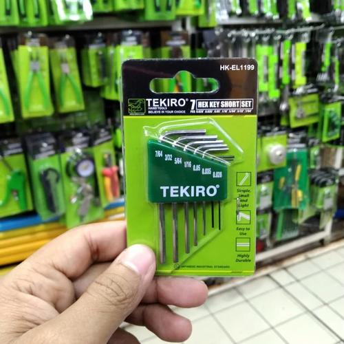 Jual KUNCI L ELEKTRONIK INCHI SET 7 PCS TEKIRO - Jakarta Barat - Hand ...