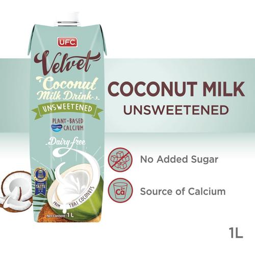 Jual UFC Velvet Coconut Milk Unsweetened 1L - Kota Tanjung Pinang ...