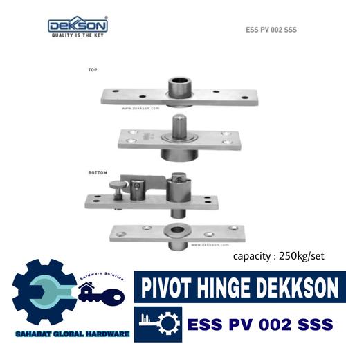Jual Pivot Hinge dekkson 250kg || Engsel Pivot Dekkson set - Kota ...